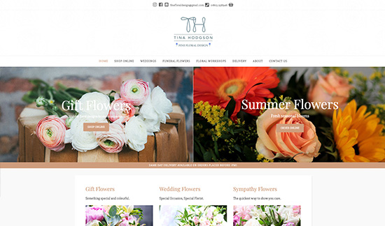 florispro Websites for Florist | Examples