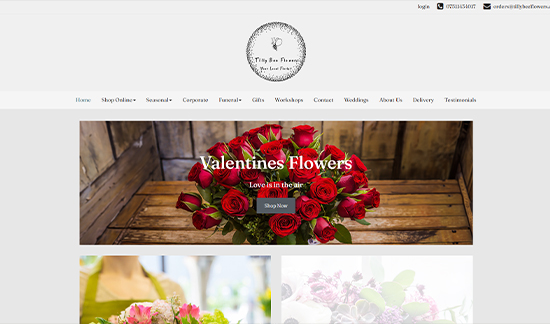 florispro Websites for Florist | Examples